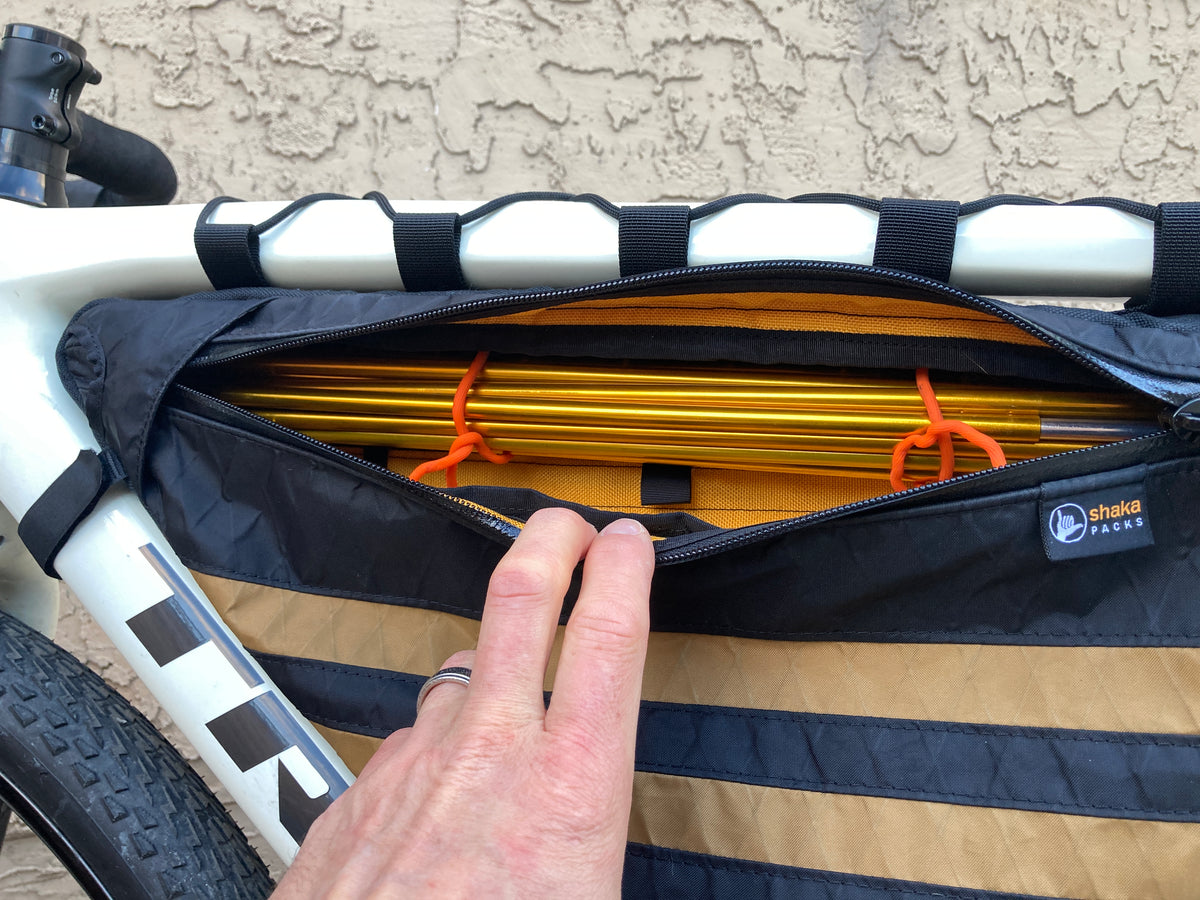 Daisy chain inside top of pack – Shaka Packs